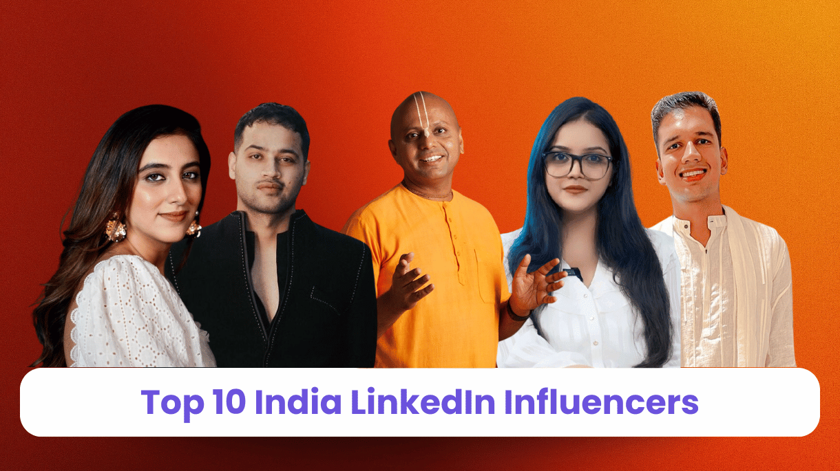 Top 10 Linkedin Influencers in India - Favikon